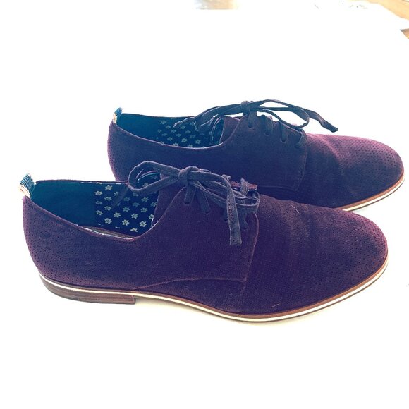 Ellen Degeneres | Shoes | Ed Merlot Suede Lace Up Oxfords Shoes Ellen ...